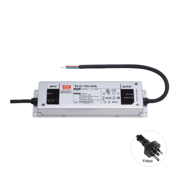 120W 12V DC 10A LED Driver | Mean Well ELG-150-12 - Linear Lux