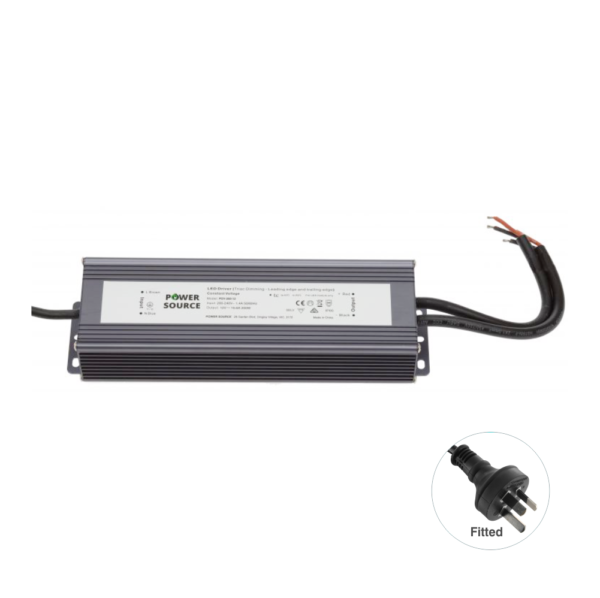 200W 12V DC 16.6A LED Driver Triac Dimmable | PDV-200-12 - Linear Lux