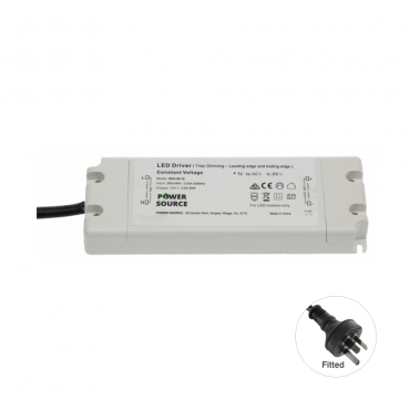 30W 12V DC 2.5A LED Driver Triac Dimmable | PDV-30-12 - Linear Lux