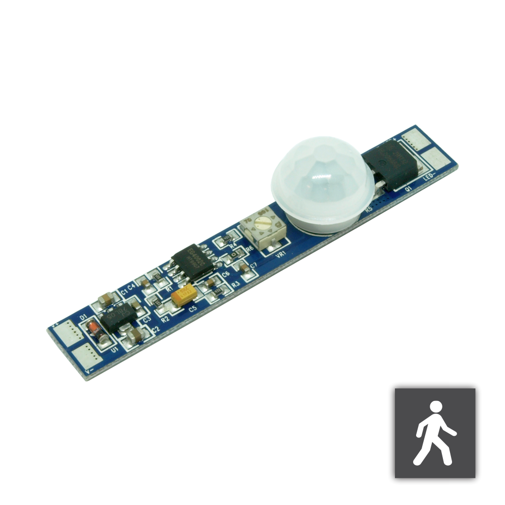 LED Profile PIR Motion Switch - Linear Lux