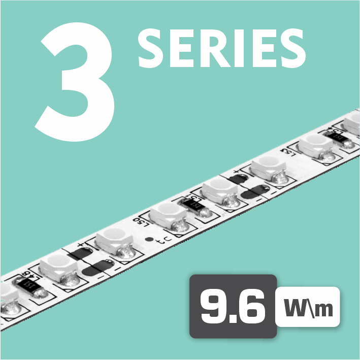 LED Strip Light - Series 3 | 9.6W - 120LEDs /m - Linear Lux