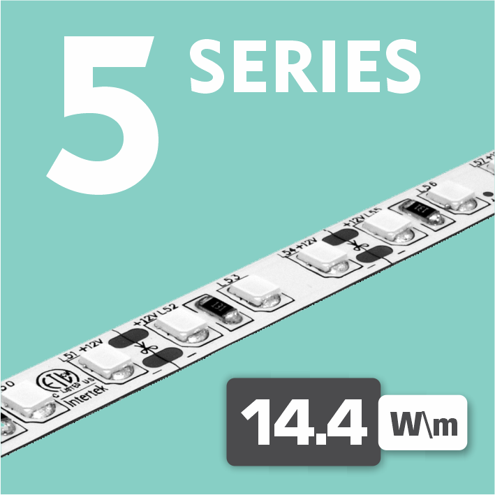 LED Strip Light - Series 5 | 14.4W - 120LEDs /m - Linear Lux