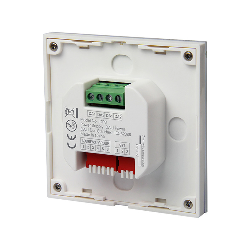 RGB+CCT DALI DT6 Master Wallplate - Linear Lux