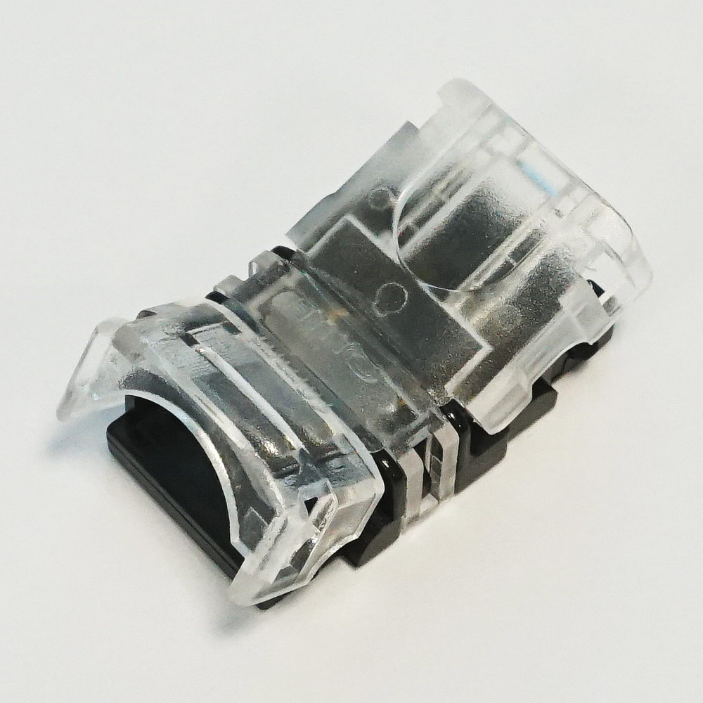 LED Strip Light Connector 10mm 2-Way IP56 | Wire to Strip - Linear Lux