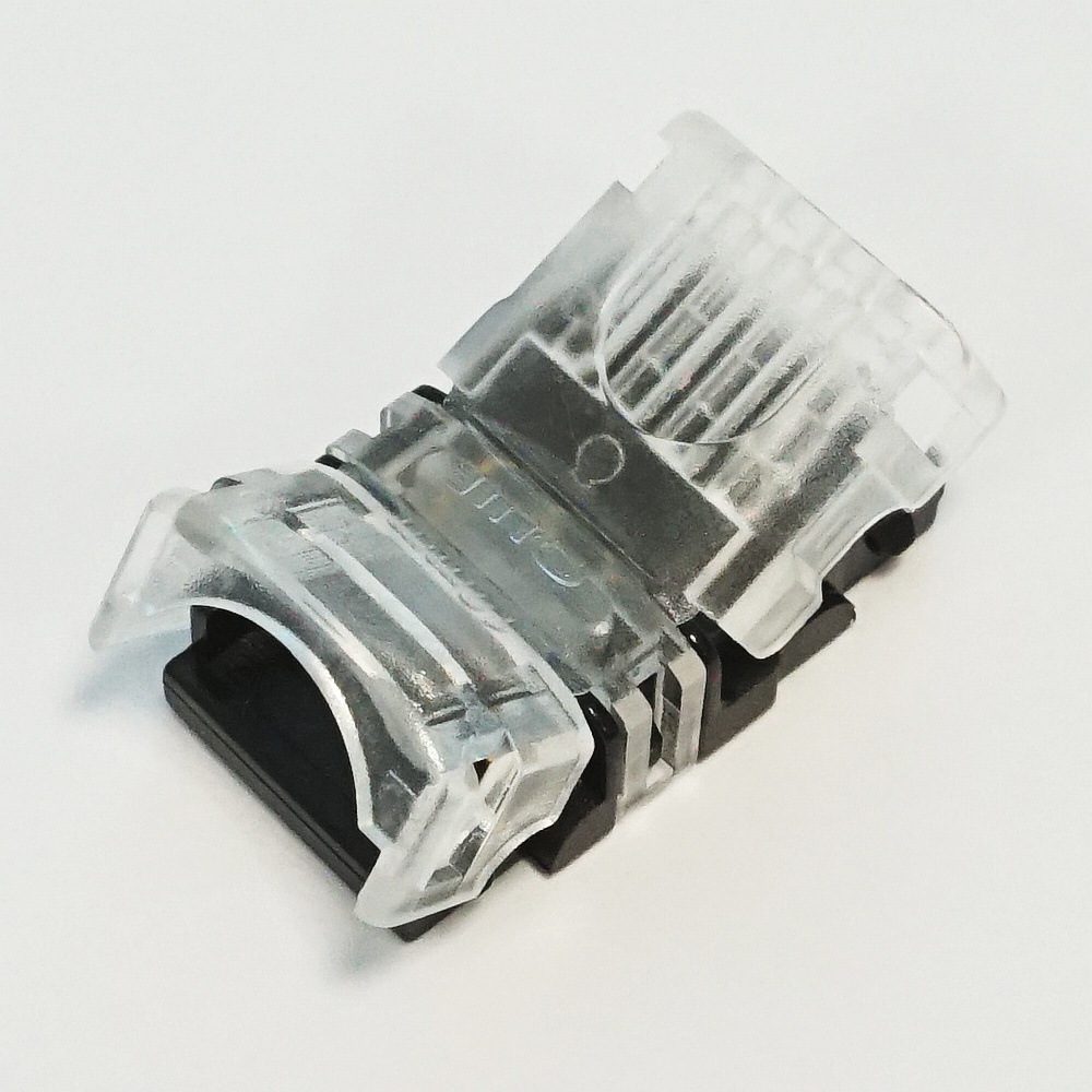 LED Strip Light Connector 10mm 4-Way IP56 | Wire to Strip - Linear Lux