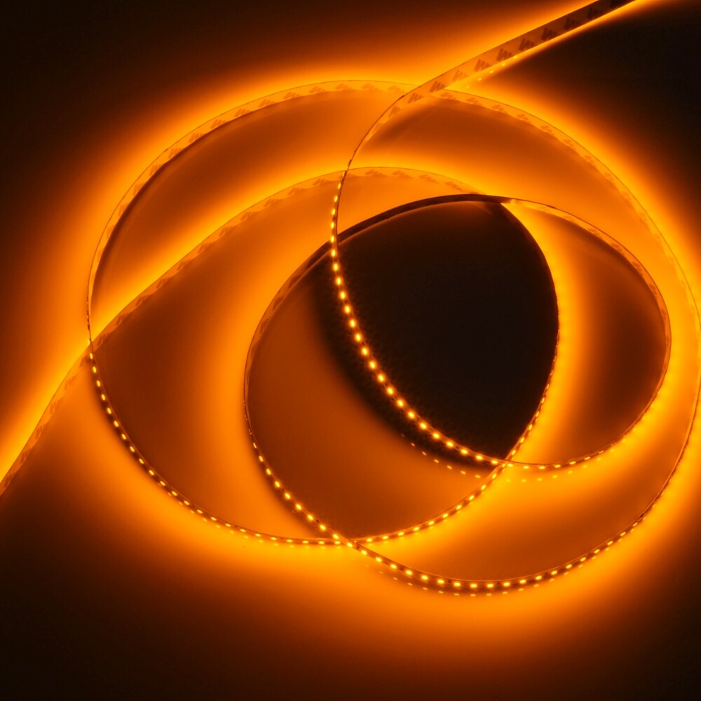 Flexible LED Strip Light | Series 5 | 14.4W/m 120 LED/m 24V Yellow IP20 ...