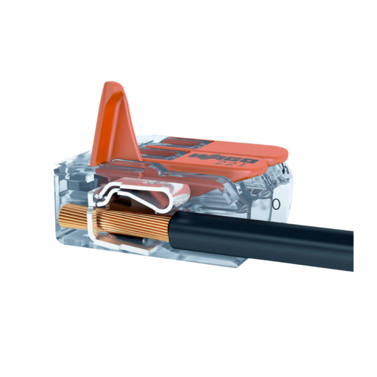2 Way Lever Splicing Connector | Wago 221-412 - Linear Lux