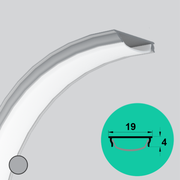 LED Profile - Bendable | Medium | 1907- 3m - Linear Lux