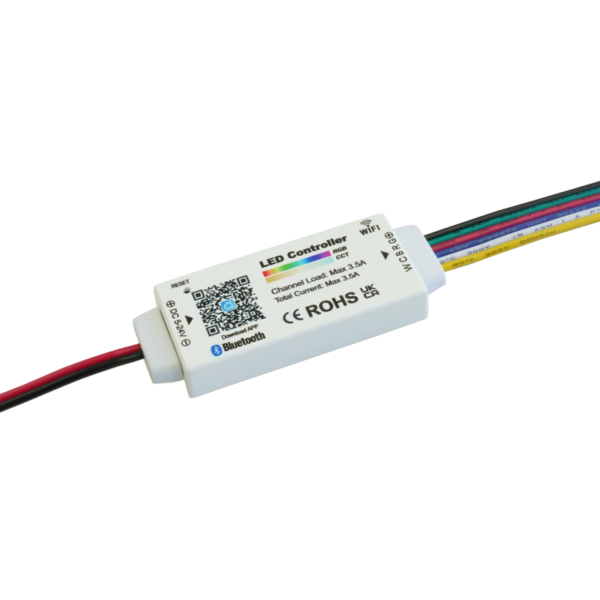 RGBCCT Bluetooth + WiFi Receiver / Controller 3.5A - Linear Lux